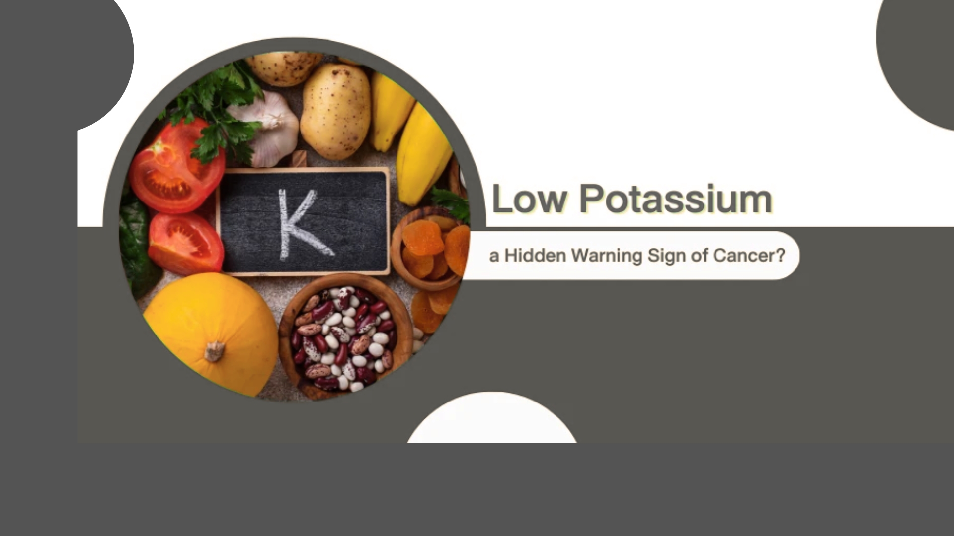5 Important Facts: Is Low Potassium a Sign of Cancer